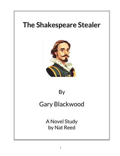 The Shakespeare Stealer by Gary Blackwood - (Lesson Plan) | Teaching ...