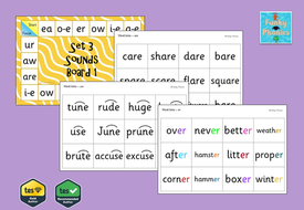 Phonics Read Write Inc Set 3 - Word Lotto and Board Games | Teaching ...