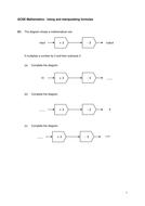 Math Using formulas & changing the subject of a formula. Presentations ...