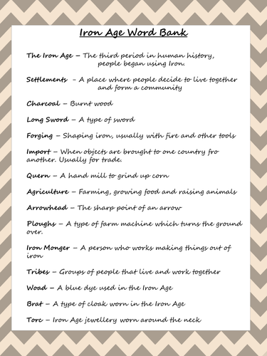 Stone Age to Iron Age artefacts lesson, Pre-history, Scavengers and ...