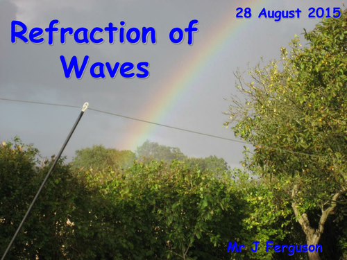 Refraction of Waves | Teaching Resources