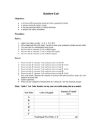 Rainbow Lab | Teaching Resources