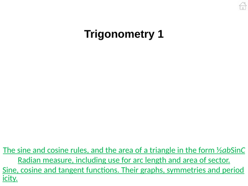 Pure Mathematics 1 PowerPoint Pack | Teaching Resources
