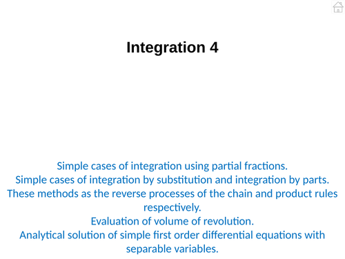 Pure Mathematics 4 PowerPoint Pack | Teaching Resources
