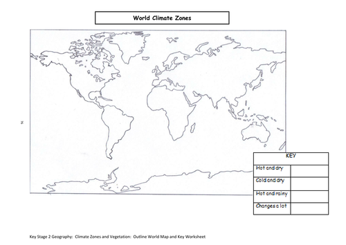 Key Stage 2 Geography: Climate Zones and Vegetation Unit of Work 100% ...