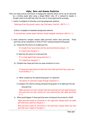 Alpha, beta and gamma | Teaching Resources