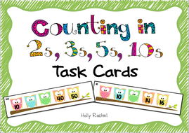 Year 2 Counting in Steps Cards | Teaching Resources