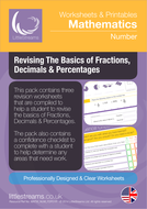 Fractions, Decimals & Percentages Intro Bundle | Teaching Resources