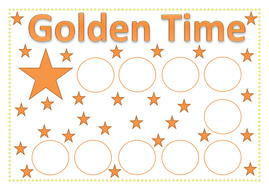 Golden Time Chart | Teaching Resources