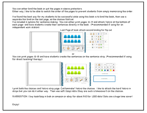 How Many? Color? What? Crayon Adapted Book Special Education Autism ...