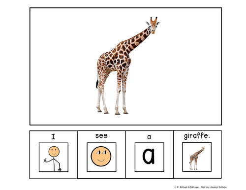 Easy Reader Safari Animals | Teaching Resources