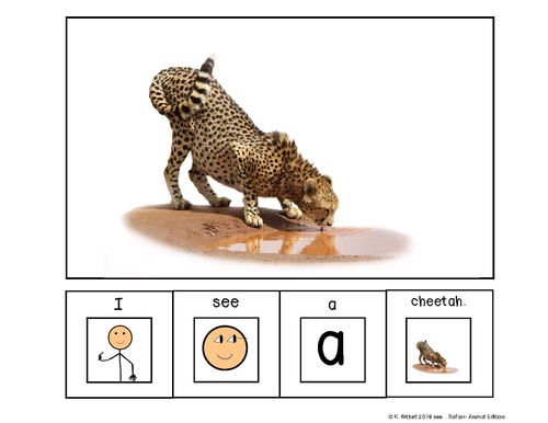 Easy Reader Safari Animals | Teaching Resources