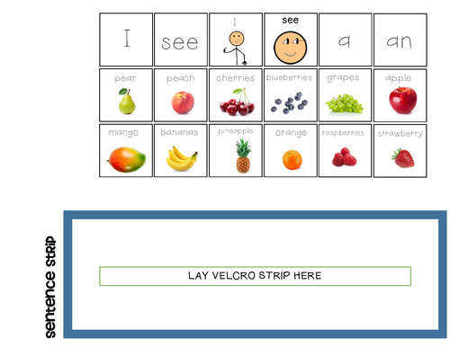 I see... Fruit Edition Special Education Autism | Teaching Resources