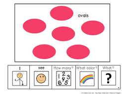 I see... How Many? What Color? What is it? Shape Edition Adapted Book ...