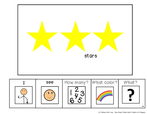 I see... How Many? What Color? What is it? Shape Edition Adapted Book ...