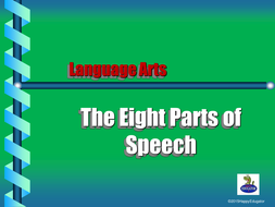 Parts of Speech PowerPoint | Teaching Resources
