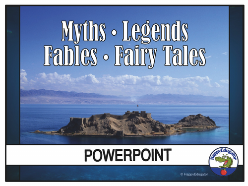 Myths, Legends, Fables, and Fairytales PowerPoint | Teaching Resources