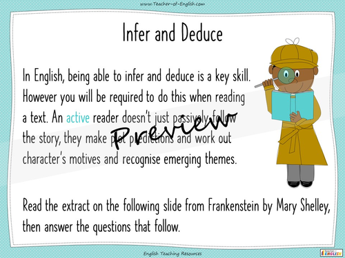 Infer and Deduce | Teaching Resources