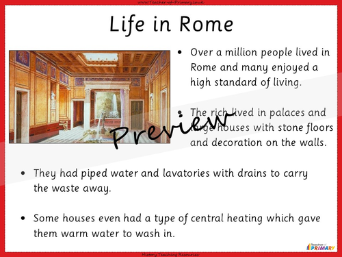 Introducing The Romans - KS2 | Teaching Resources