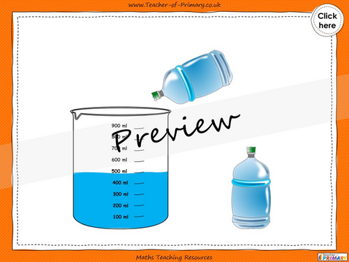 Measuring Capacity Using Standard Units - Year 1 | Teaching Resources