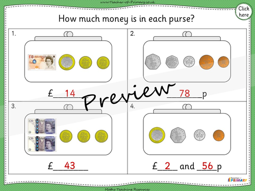 Money - Year 3 | Teaching Resources