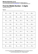 Find the Middle number | Teaching Resources