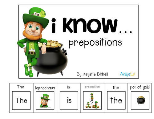 Prepositions Adapted Book MEGA BUNDLE | Teaching Resources