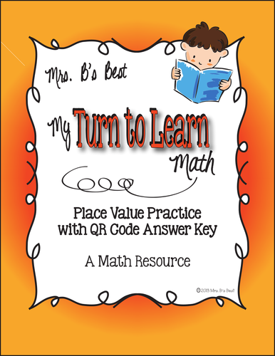 My Turn to Learn Task Cards: Place Value with QR Codes | Teaching Resources