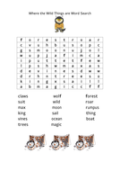 Where The Wild Things Are Resource Pack | Teaching Resources