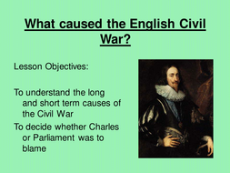Causes of the English Civil War | Teaching Resources