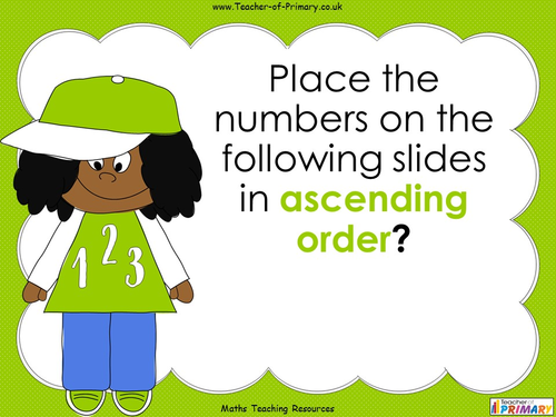 Ordering Numbers to 20 - Year 2 | Teaching Resources