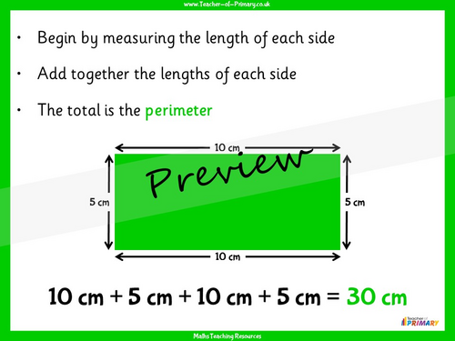 Perimeter - Year 3 | Teaching Resources