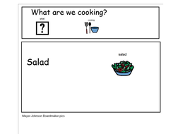 Visual Recipe Books to make mini quiches and salad | Teaching Resources