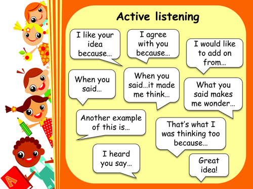 Accountable talk - supporting speaking and listening | Teaching Resources