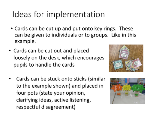 Accountable talk - supporting speaking and listening | Teaching Resources