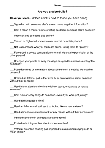 Cyber-bullying Resources | Teaching Resources