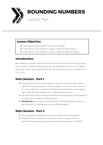Rounding Numbers - Complete Lesson | Teaching Resources
