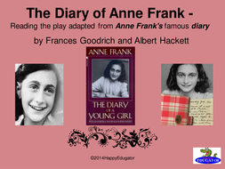 Diary of Anne Frank - Play by Goodrich PowerPoint | Teaching Resources