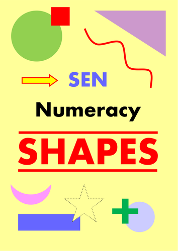 SEN Numeracy - SHAPES | Teaching Resources