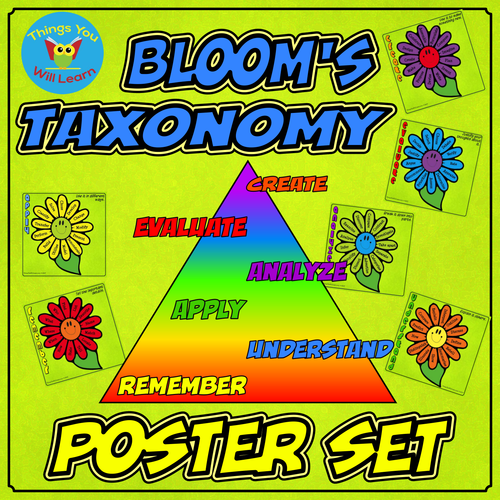 Bloom's Taxonomy Flower Posters | Teaching Resources