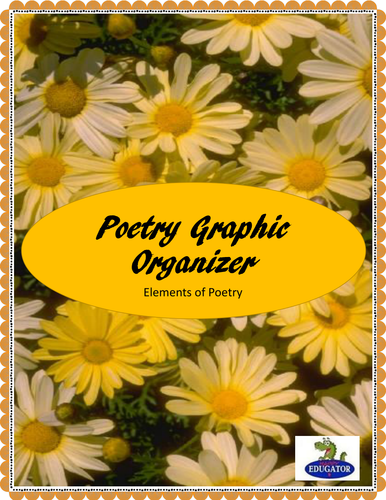 Poetry Graphic Organizer | Teaching Resources