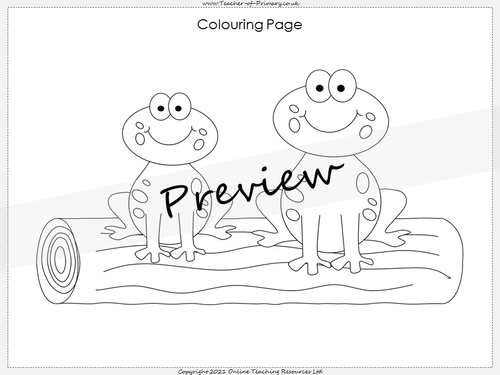 Counting Frogs on the Log - EYFS | Teaching Resources