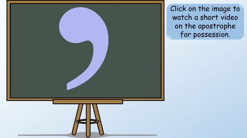 Apostrophe for Possession PowerPoint Lesson | Teaching Resources