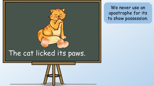 Apostrophe for Possession PowerPoint Lesson | Teaching Resources