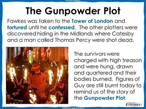 The Gunpowder Plot | Teaching Resources