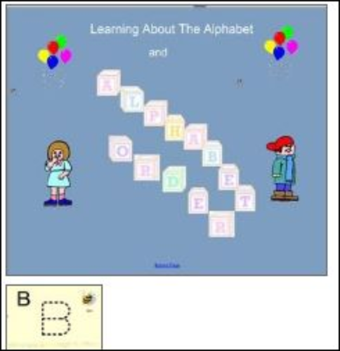 Letter Recognition and Alphabet Order Smartboard Activity | Teaching ...