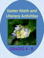 Easter Activities Math and Literacy Fun Grades | Teaching Resources