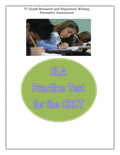 Research Process Expository Writing Formative Assessment | Teaching ...