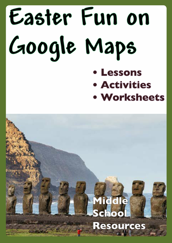 Easter with Google Maps - **Not Just for Easter** | Teaching Resources