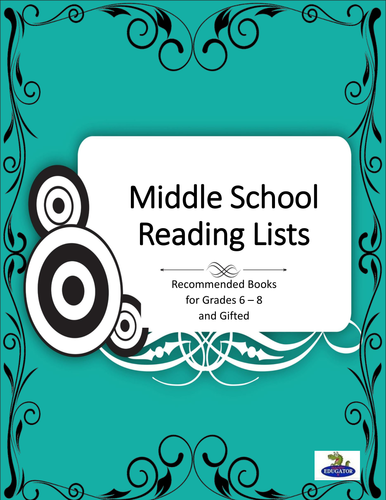 Middle School Reading Lists for Grades and Gifted | Teaching Resources